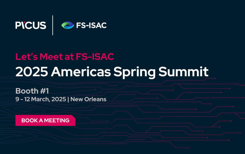 Picus at FS-ISAC 2025 Americas Spring Summit