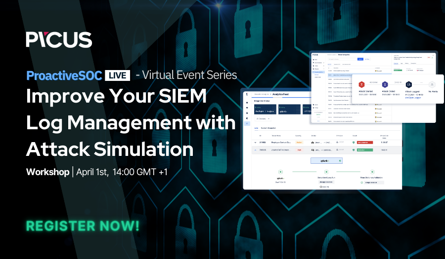 Workshop | Improve your SIEM Log Management with Attack Simulation